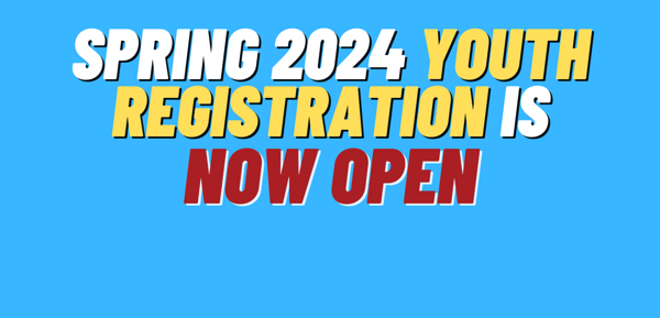Spring 2024 Youth Program Registration Is Now Open