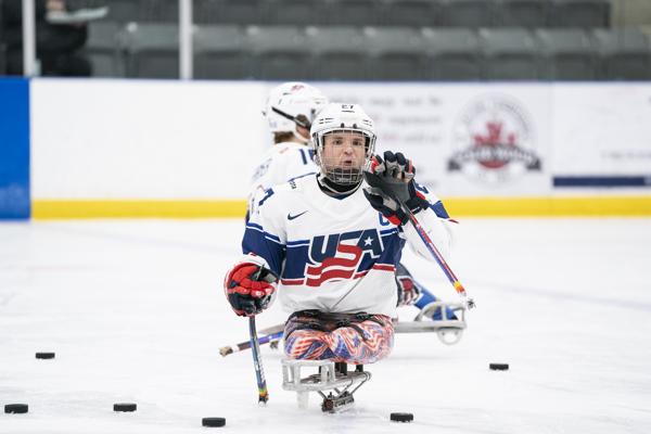 U.S. National Sled Hockey Team defeats Canada 9-3 in Game Two of Sled ...
