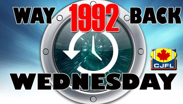 Way Back Wednesday: 1992