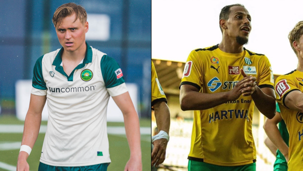 Hearts of Pine sign Samuel Mahlamäki Camacho, Nathan Messer
