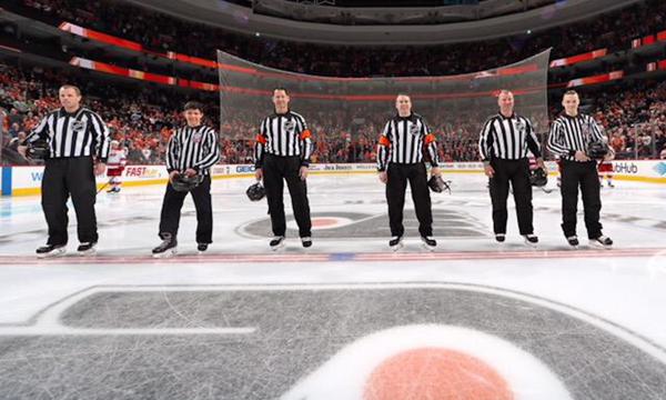 Young Officials Meet NHL Refs During Hockey Week Across America