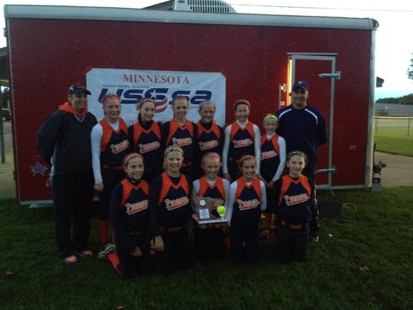 12U Orange Fall wins USSSA State
