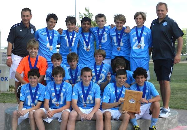 U14 boys win state title