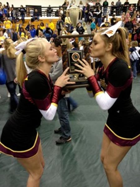 Lassiter Wins Region Cheerleading Title