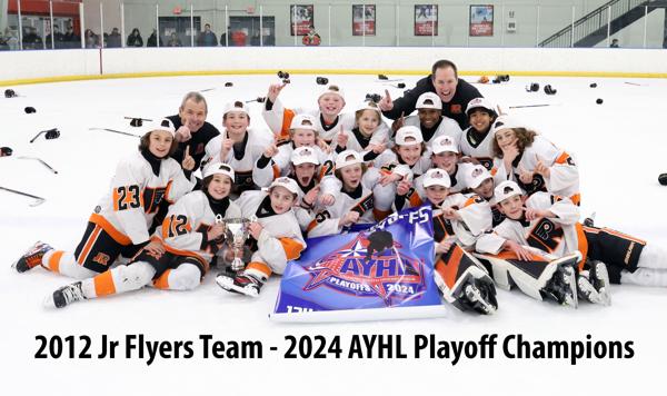 Jr Flyers 2012 Team AYHL Champions