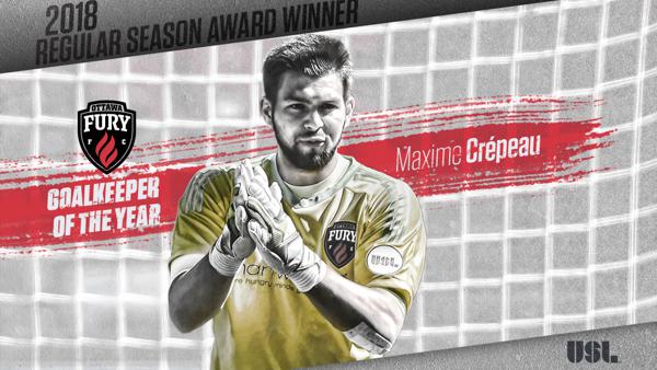 Ottawa’s Crepeau Claims Goalkeeper of the Year Honor
