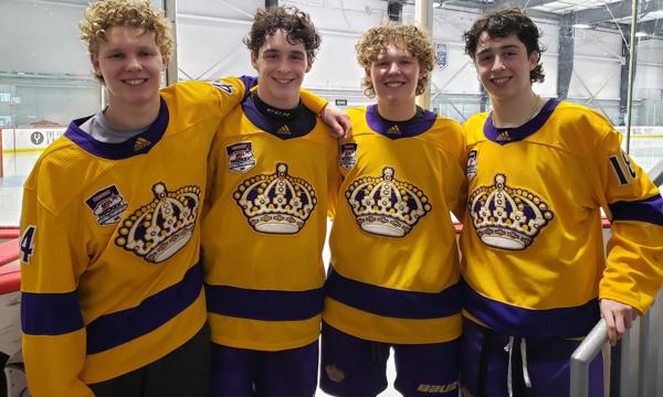 Los Angeles Jr. Kings Seeing Double