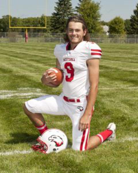 Evan Dahl Selected to Individual Class 4A Academic All-State Football Team