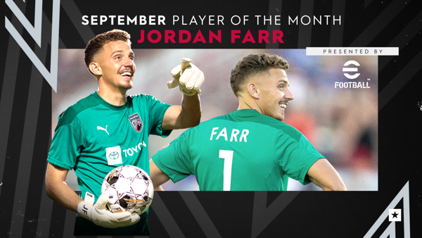 San Antonio FC's Jordan Farr Voted USL Championship Player of the Month ...