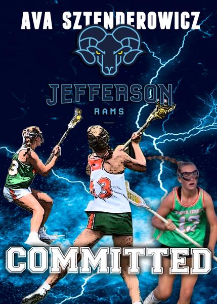 2025 Ava Sztenderowicz Commits to Jefferson University