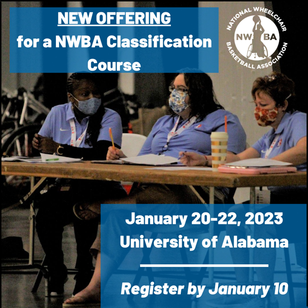 NWBA Classifier Course to Be Hosted at University of Alabama