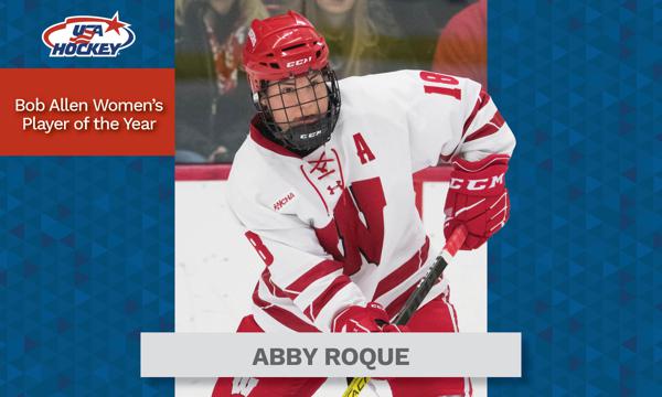 Abby Roque Joins Elite Company as Bob Allen Women’s Hockey Player of ...