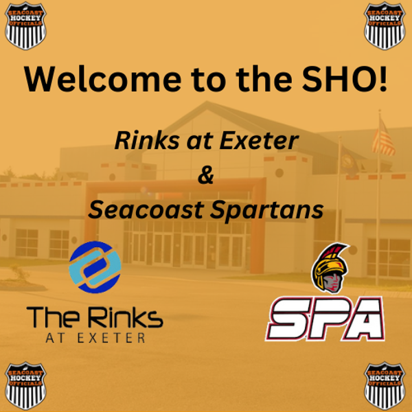 S.H.O. welcomes Rinks at Exeter & SPA!