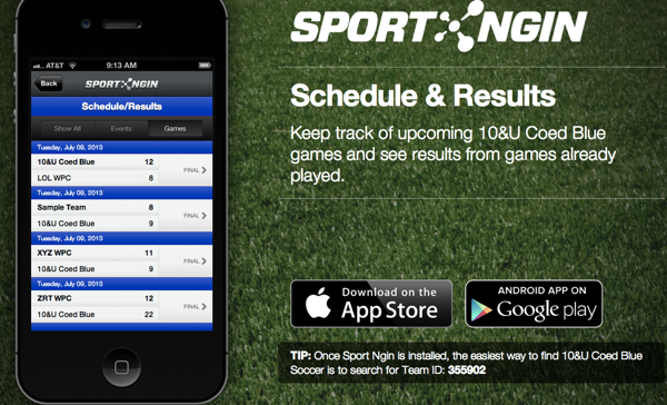 Download your Fullerton Hills Softball teams mobile app