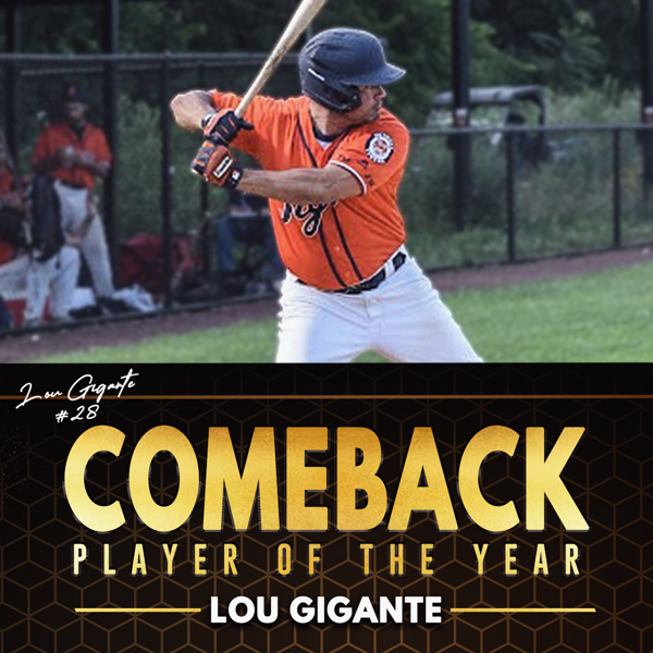 Gigante Named 2021 Comeback Player of the Year
