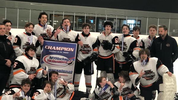 14U AA team goes 4-0 winning MyHockey Congressional Fall Classic