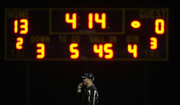 Football Scoreboard Blowout