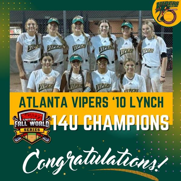 USSSA 14U Fall World Series Champions