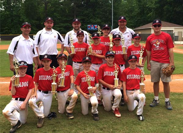 12U Bulldogs Win 2014 Hobgood Summer Showdown All-Star Tournament