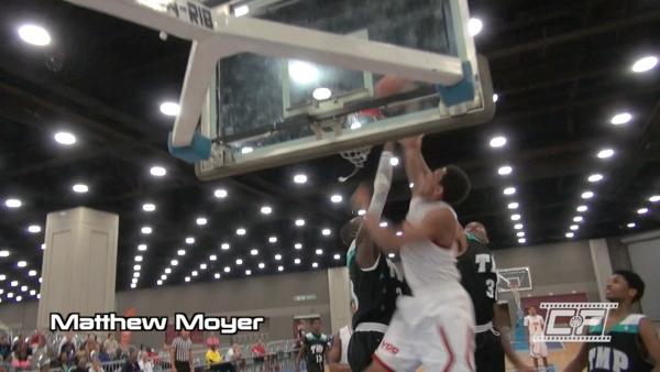 Matthew Moyer BEAST Tip-Slam Then PUTS ONE DOWN ON 2 Defenders Heads