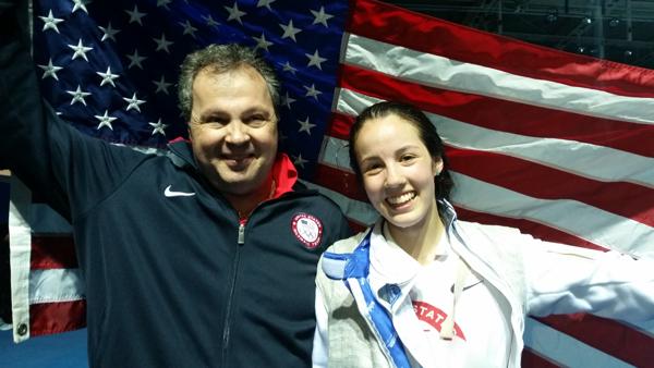 Sabrina Massialas Wins Team USA’s First Gold Medal at the Youth Olympic ...