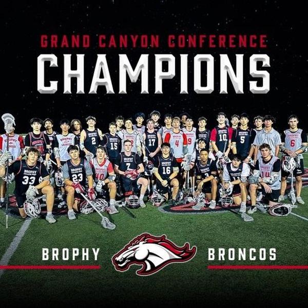 2024 Grand Canyon Conference Champion - Brophy Broncos