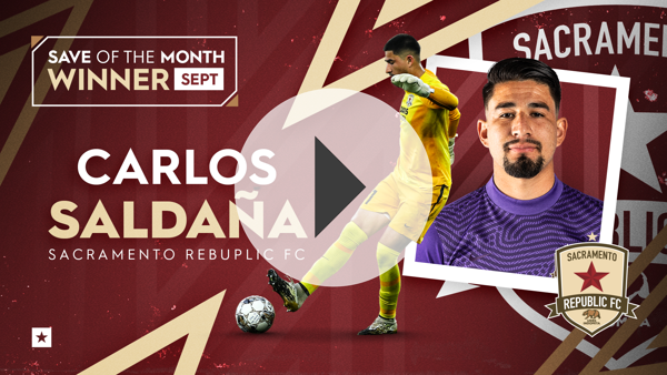 USL Championship Save of the Month Nominees – September