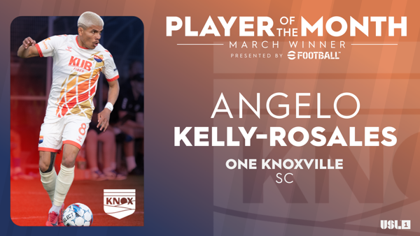 Knoxville's Angelo Kelly-Rosales voted USL League One Player of the ...