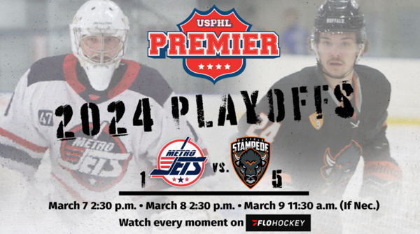 #USPHLPlayoffs: Metro Jets vs. Buffalo Stampede