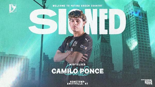 FC Tulsa adds midfielder Camilo Ponce to squad