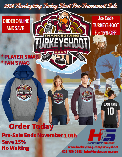 Turkey Shoot Apparel Pre-Sale is LIVE