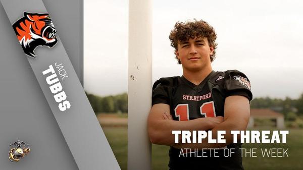 Triple Threat Athlete of the Week: Jack Tubbs, Stratford