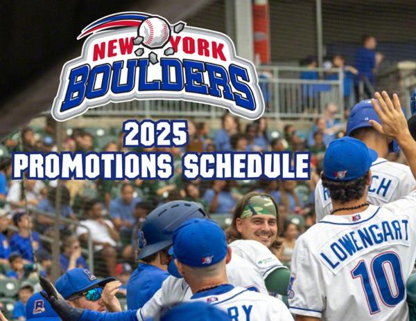 Boulders Unveil 2025 Promo Schedule