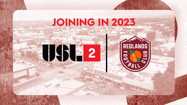 Redlands FC to join USL League Two in 2023