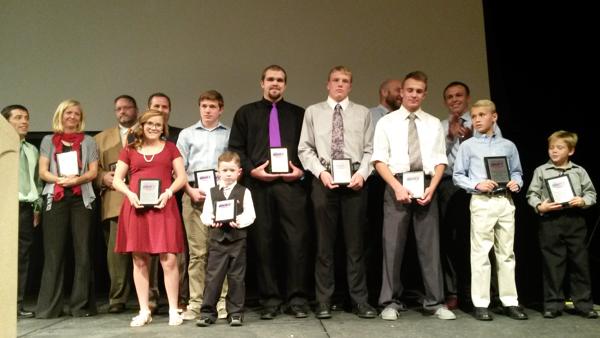 2013-2014 Award winners announced at Hall of Fame banquet