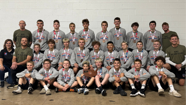 Wisconsin 14U Freestyle Places 4th Overall at National Duals
