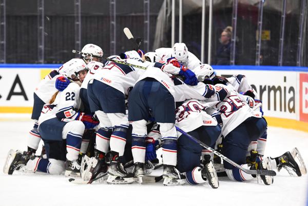 Scannell Hat Trick Leads U.S. to 8-1 Victory Over Finland