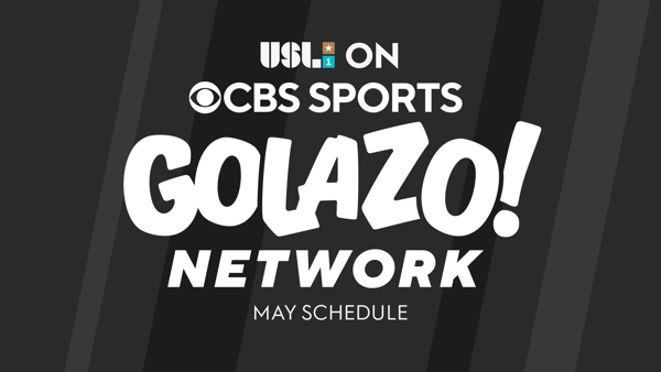United Soccer League announces CBS Sports Golazo Network selections for May