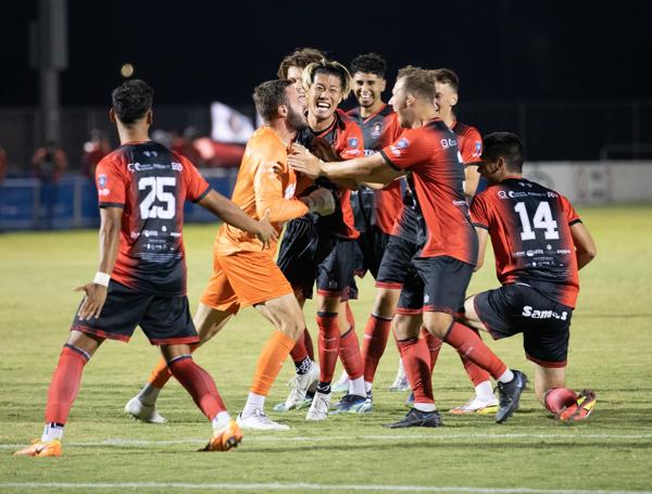 Heat win on penalty kicks in conference semifinals