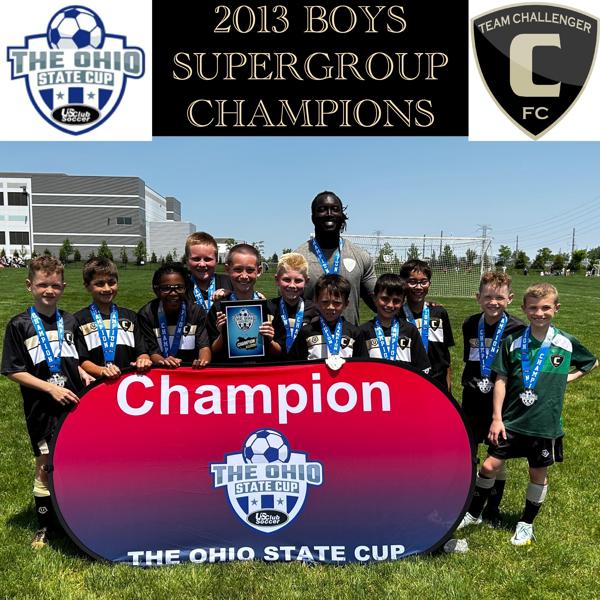 Team Challenger FC - 2013 Boys Supergroup Champions