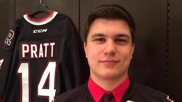 Austin Pratt signs with WHL Red Deer