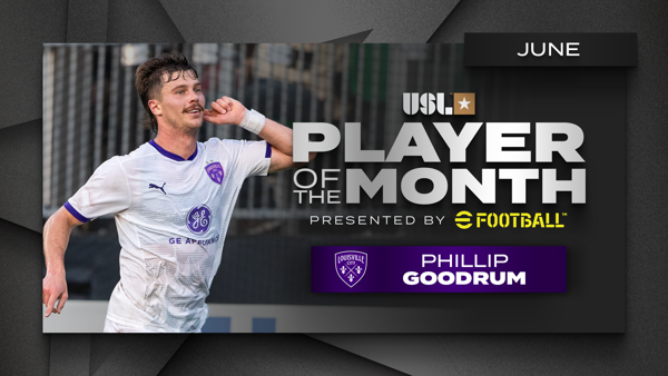 Louisville City FC's Phillip Goodrum voted USL Championship Player of ...