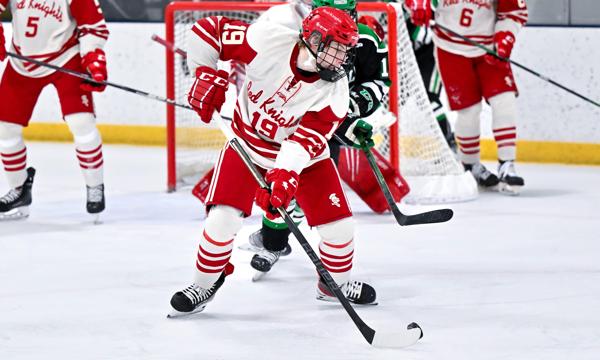 Berg's hat trick paces Red Knights to shutout win over Jaguars