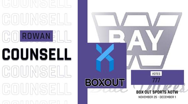 Box Out Sports Athlete of the Week: Rowan Counsell, Whitefish Bay