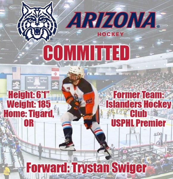 Wildcat's Add Skilled Forward, Trystan Swiger!