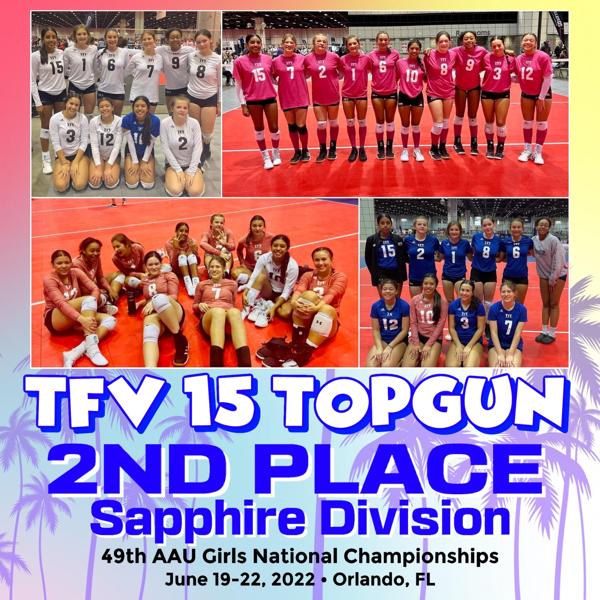 2nd Place at AAU Nationals