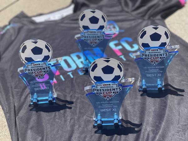 Storm FC 07G Players recieve USYS recognition