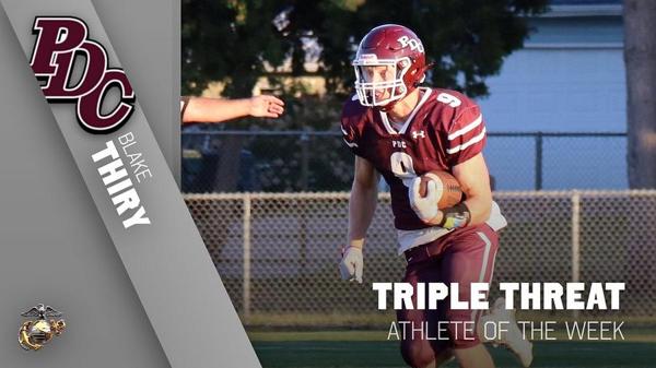 Triple Threat Athlete of the Week: Blake Thiry, Prairie du Chien