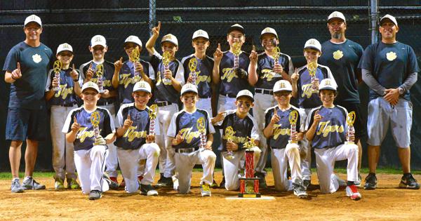 11U Tigers Win ESTL Spring 2015 Championship!