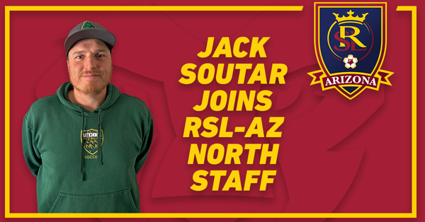 Jack Soutar to Join RSL-AZ North Girls Coaching Staff.